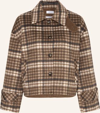 Darling Harbour Darling Harbour Kastenjacke braun