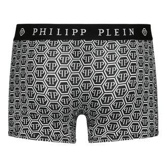 Philipp Plein Homme, Sous-v&ecirc;tements, Noir, Taille: 3XL Boxer Hexagon