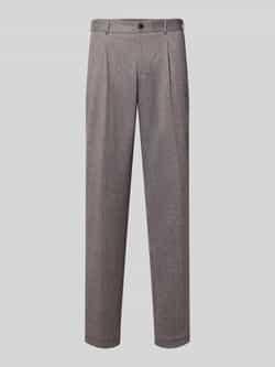 Bugatti Straight Fit Stoffhose mit Baumwoll-Anteil