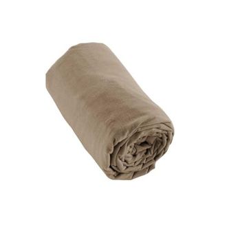 Altobuy Drap Housse 140x190cm en Flanelle de Coton Coloris Ficelle - Hedda