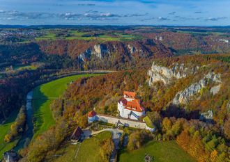 Calvendo Poster 42,0 x 29,7 cm Querformat Burg Wildenstein über dem Oberen Donautal| Bilder, Kunstdruck, Wandbild, Wanddeko, Prints ohne Rahmen