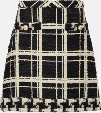 Valentino Minirock Mossi aus Tweed