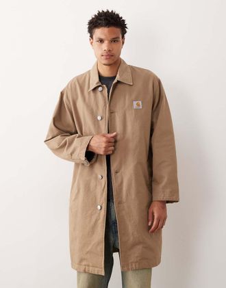 Carhartt Work in Progress Webster - Manteau long - Marron clair-Brown