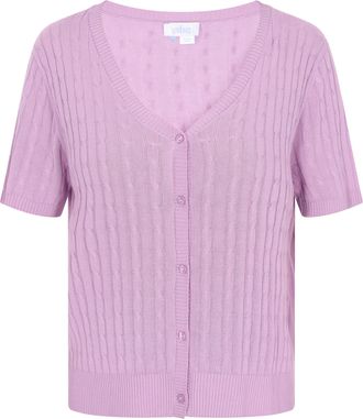 Usha Strickjacke Frauen lila