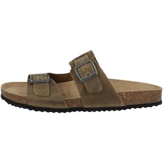 Geox Gar&ccedil;on Sandal Ghita Racine Accueil Homme Mules-et-sabots-h, Sauge, 40 EU