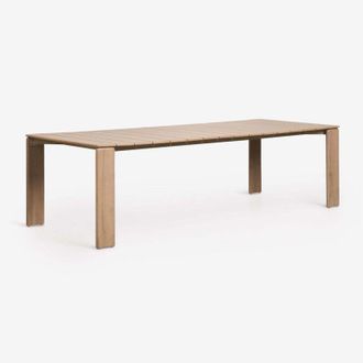 Sklum Rechteckiger Esstisch aus Akazienholz Kandroa 270 x 105 cm Helles Akazienbraun
