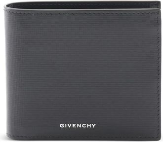 Givenchy portefeuille en cuir à logo 4G (années 2020) - Noir