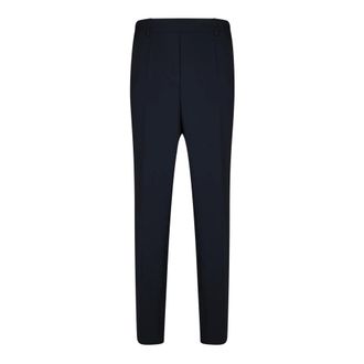 Blanca Vita Femme, Pantalons, Bleu, Taille: 36 FR Pantalon Bleu Taille Haute Sur Mesure