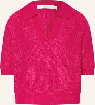 Herzen&rsquo;s Angelegenheit Herzens Strick-Poloshirt Mit Cashmere pink