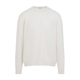 Etro Homme, Pulls, Blanc, Taille: XL Cashmere Crewneck