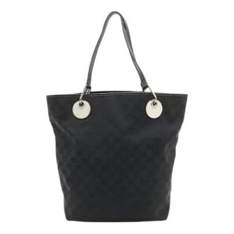 Gucci Pre-owned Sac cabas en toile GG - Femme - Pre-owned - Noir - Taille: ONE Size