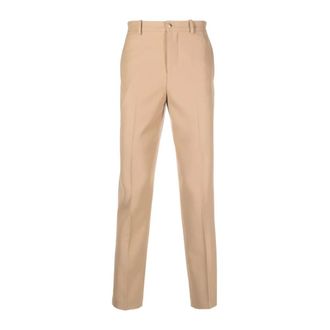 Maison Kitsun&eacute; Homme, Pantalons, Beige, Taille: 4XS Pantalon de Costume Beige