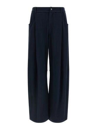 Brunello Cucinelli Pantalons D&eacute;contract&eacute;s - Bleu