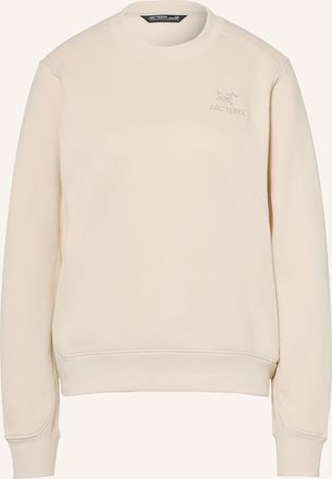 Arc'teryx Sweatshirt Emblem Crew weiss