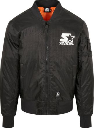 Starter Black Label Herren Starter The Classic Logo Bomber Jacket Black, M