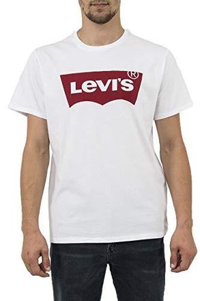 Levi's Graphic Set-in Neck Homme T-shirt, Blanc, XXS