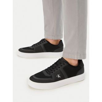 Calvin Klein Sneakers Calvin Klein Claccic Cups Laceup Knit HM0HM02130 Schwarz