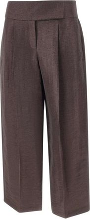 HUGO BOSS Femme, Pantalons, Brun, Taille: 44 FR Boss Pantalon Marron