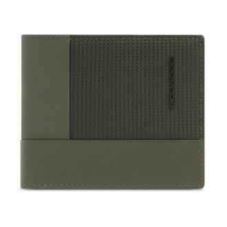 Piquadro Geldb&ouml;rse mit 5 Kartenf&auml;chern und RFID-Schutz - - Accessories - Herren - Gr&uuml;n - ONE SIZE