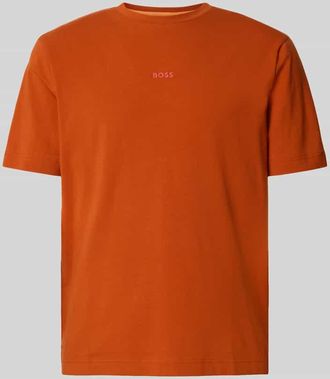 Boss Orange by Hugo Boss Relaxed Fit T-Shirt aus Baumwoll-Mix Modell TCHUP