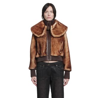 Charlotte Knowles Eliza Shearling Jacket