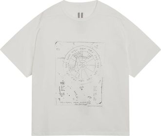 Rick Owens Homme, Tops, Blanc, Taille: XL Brad T