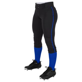 Champro Damen Turnier Low Rise Softballhose mit seitlicher Paspelierung