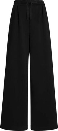 Dolce & Gabbana Femme, Pantalons, Noir, Taille: 38 FR Pantalon large