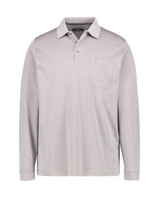 Ragman Herren Polo-Shirts grau
