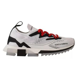 Dolce & Gabbana Sport Stretch Sneakers - - Shoes - Herren - Wei&szlig; - 47 EU