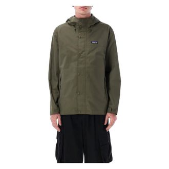 Patagonia Homme, Sport, Vert, Taille: XL Veste de pluie Outdoor Everyday