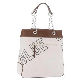 Burberry Sac cabas vintage Pre-owned - Femme - Pre-owned - Blanc - Taille: ONE Size