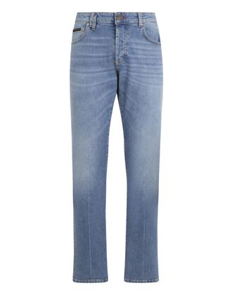 Philipp Plein Super Straight Cut Jeans Basic Cocco Label