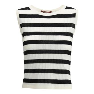 Max Mara Damen, Oberteile, Schwarzk, MGr&ouml;&szlig;e