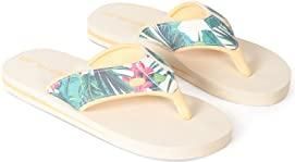 Animal Swish AOP Tongs pour femme - Sandales légères à enfiler avec sangles supérieures rembourrées douces - Pour lautomne, lhiver, la plage et lextérieur, b