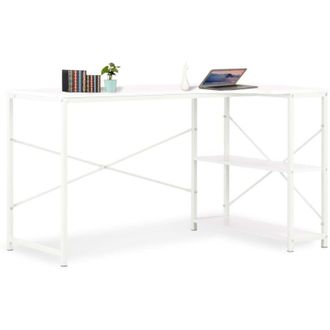 vidaXL Vidaxl - Computertisch Wei&szlig; 120x72x70 cm