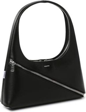 Coperni Sac à main en cuir Zip Baguette