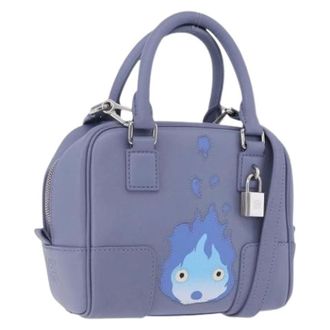 Loewe Sac Mini Pre-owned - Femme - Pre-owned - Bleu - Taille: ONE Size
