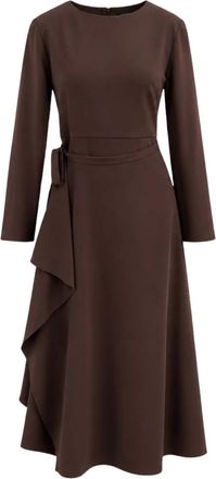 Liviana Conti Midi-Kleider - - Dresses - Damen - Braun - M