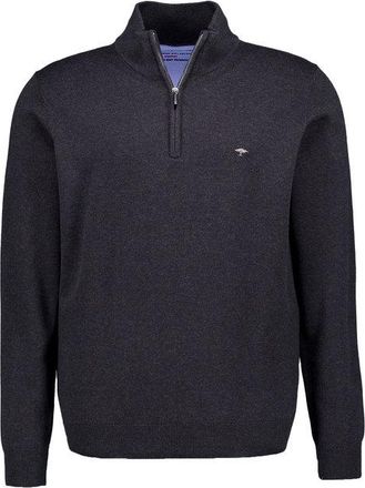 Fynch-Hatton Fynch-Hatton Herren Troyer grau unifarben