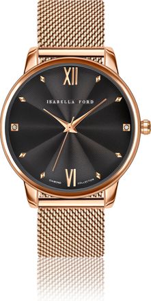 Isabella Ford Uhren aus Ros&eacute;gold