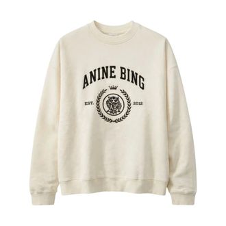 Anine Bing Damen, Sweatshirts & Hoodies, Beige, LGr&ouml;&szlig;e