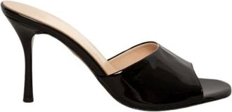 Bianca Di Femme, Chaussures, Noir, Taille: 38 EU Sandalo Mule