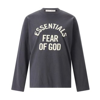 Fear of God Classic Long Sleeve Tee - - Tops - Herren - Schwarzk - XS
