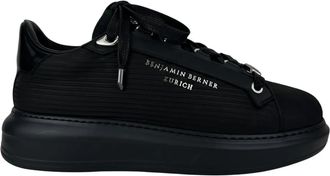 Benjamin Berner Low-Top Sneaker - Heren Sneaker - Gr. 40 (EU) - in Schwarz - für Damen
