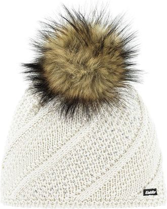 Eisbär Womens Sita Lux Crystal Mü M tze, White/Real, One Size EU