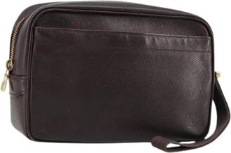 Louis Vuitton Sac bandouli&egrave;re Taiga Pre-owned - Femme - Pre-owned - Brun - Taille: ONE Size