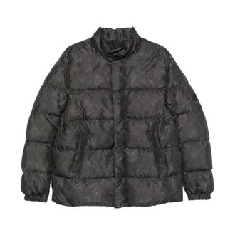 Etro Daunenjacke mit Paisley-Print - - Jackets - Herren - Schwarzk - M