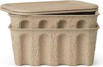 Ferm Living Bo&icirc;te de rangement en papier - Set de 2 Ferm Living