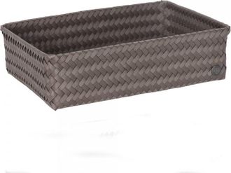 Handed By [DL] Fit Big Open Basket Rectangular Taupe Big